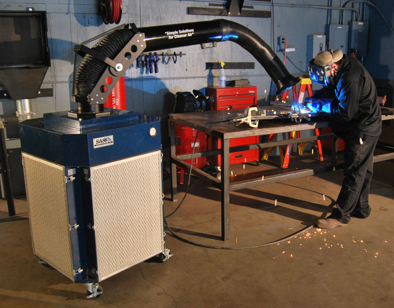 Heavy-Duty Industrial Fume Extractor